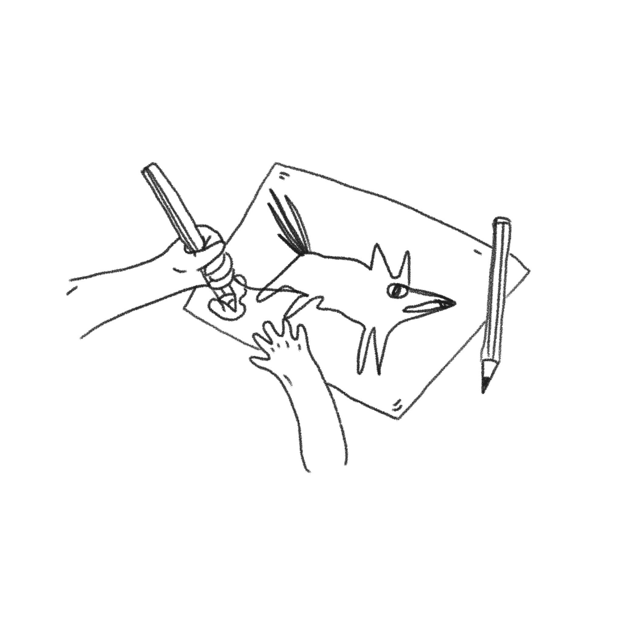 How to hold a pencil